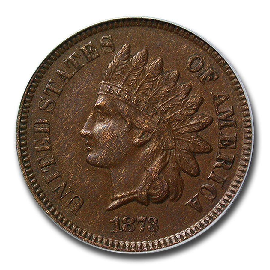 Buy 1873 Indian Head Cent AU-55 PCGS (Open 3) | APMEX