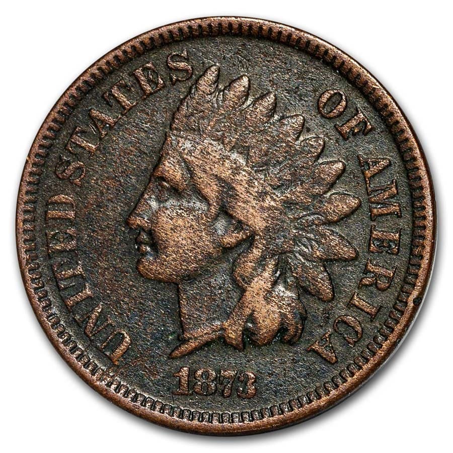 Buy 1873 Indian Head Cent Open 3 Fine Details | APMEX