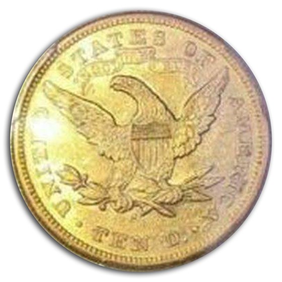 Buy 1873-S $10 Liberty Gold Eagle AU-50 PCGS (Saddle Ridge Hoard) | APMEX