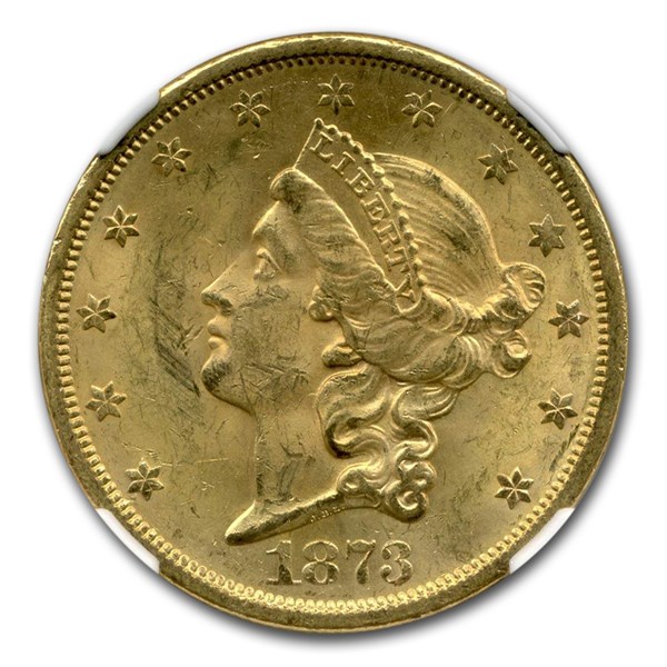 1873 CC Liberty Head Double Eagle Value - APMEX