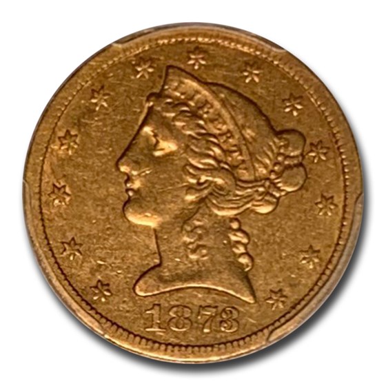 Buy 1873-S $5 Liberty Gold Half Eagle XF-40 PCGS | APMEX