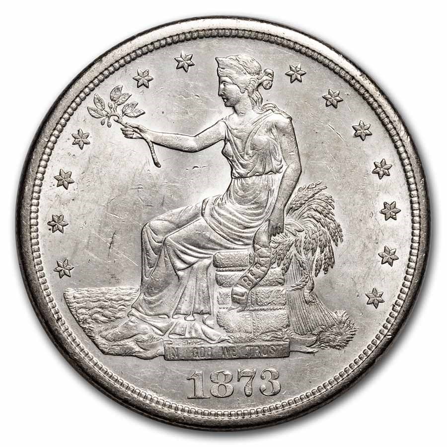 Buy 1873-S Trade Dollar BU | APMEX