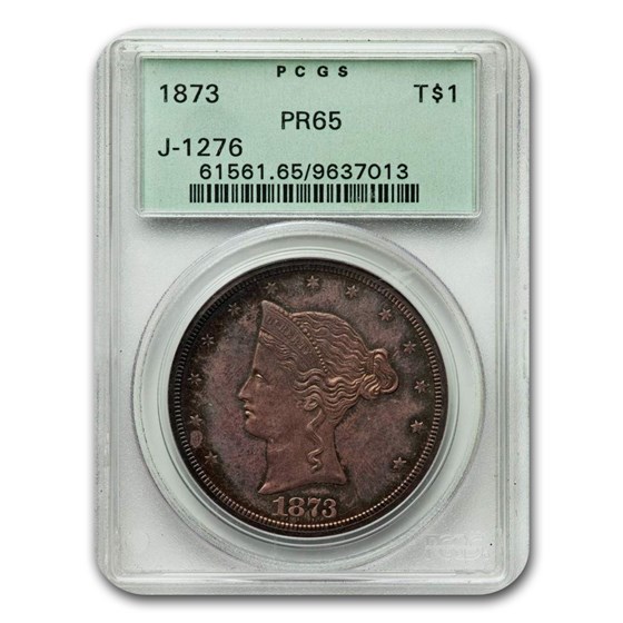 Buy 1873 Trade Dollar Pattern PR-65 PCGS (Judd-1276) | APMEX