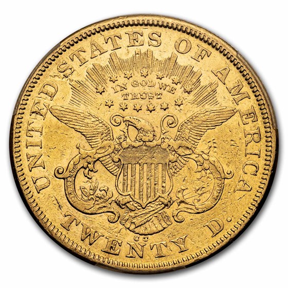 Buy 1874-CC $20 Liberty Gold Double Eagle XF-40 PCGS | APMEX