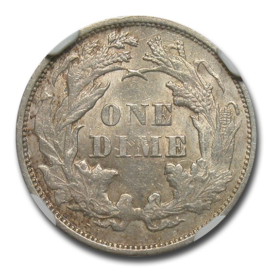 Buy 1874 Liberty Seated Dime AU-55 NGC (Arrows) | APMEX