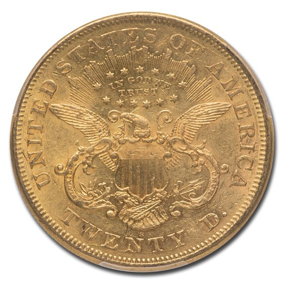 Buy 1874-S $20 Liberty Gold Double Eagle AU-55 PCGS | APMEX