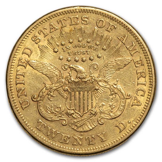 Buy 1874-S $20 Liberty Gold Double Eagle XF | APMEX