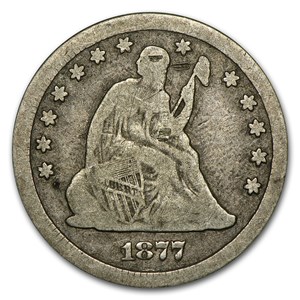 Buy 1875-1878-CC Carson City Liberty Seated Quarter Culls | APMEX