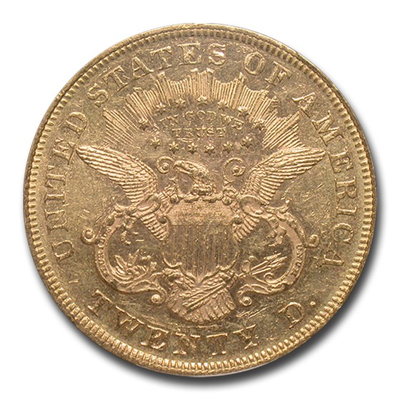 Buy 1875 $20 Liberty Gold Double Eagle MS-60 PL PCGS | APMEX