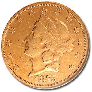 Buy 1875-CC $20 Liberty Gold Double Eagle VF-35 NGC | APMEX