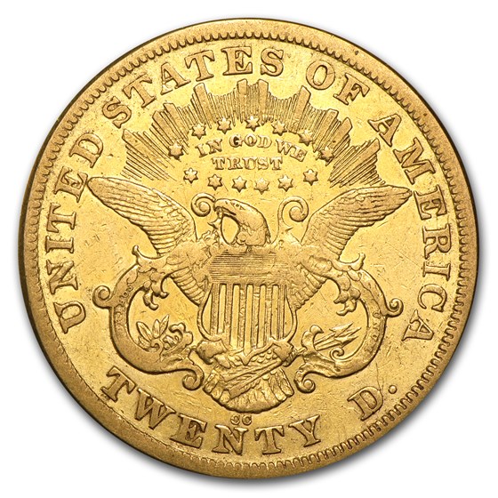 Buy 1875-CC $20 Liberty Gold Double Eagle VF | APMEX