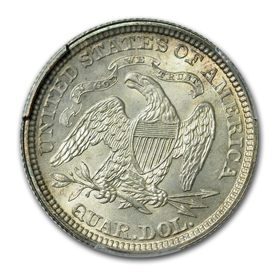 Buy 1875 Liberty Seated Quarter MS-66 PCGS | APMEX