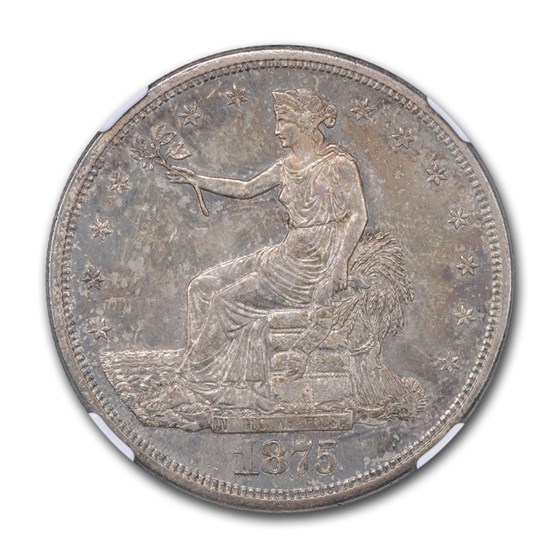 Buy 1875-S/CC Trade Dollar MS-61 NGC (Type 1 Rev, FS-501) | APMEX