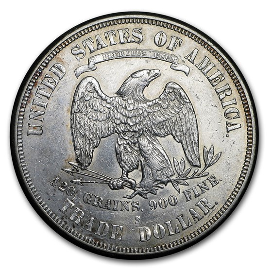 Buy 1875-S Trade Dollar AU | APMEX