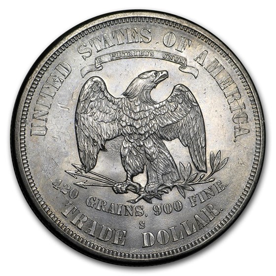 Buy 1875-S Trade Dollar BU | APMEX