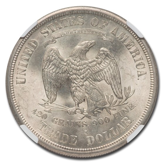 Buy 1875-S Trade Dollar MS-64 NGC | APMEX
