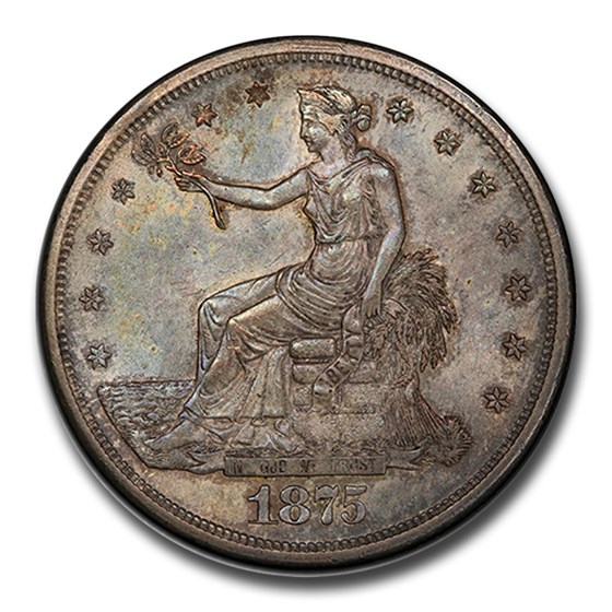 Buy 1875-S Trade Dollar MS-64 PCGS | APMEX