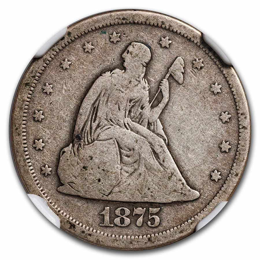 Buy 1875-S Twenty Cent Piece VG-10 NGC | APMEX