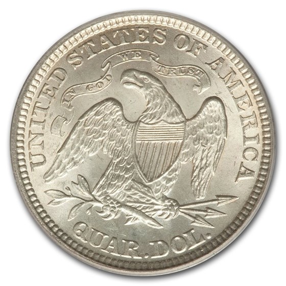 Buy 1875 Seated Liberty Quarter MS-65 PCGS | APMEX