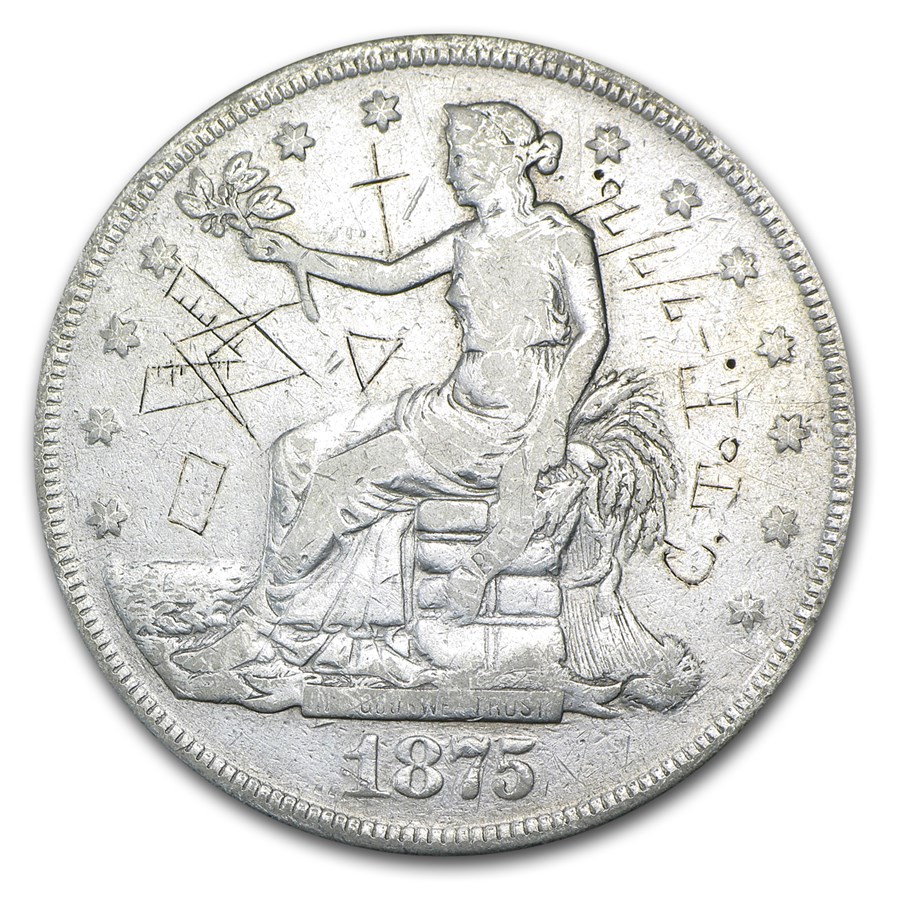 Buy 1875 Trade Dollar (Engraved) | APMEX