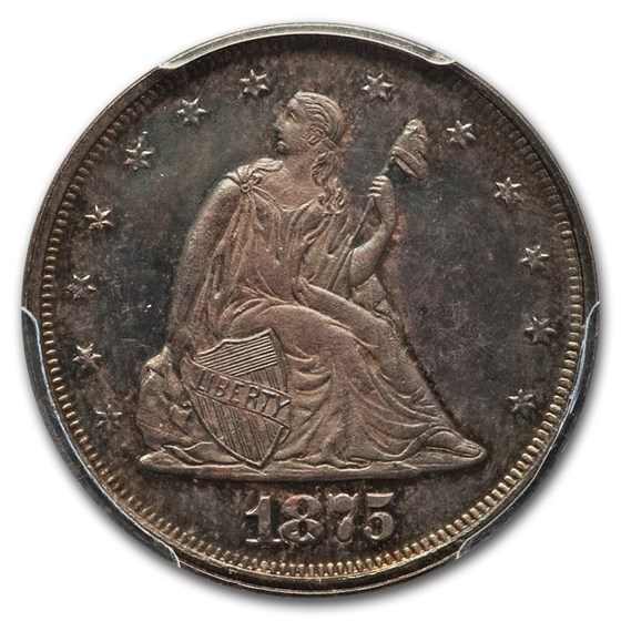 Buy 1875 Twenty Cent Piece PR-65 PCGS | APMEX