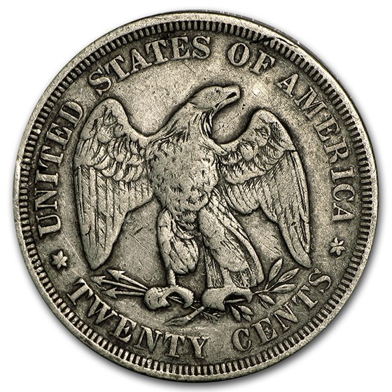 Buy 1875 Twenty Cent Piece VF | APMEX