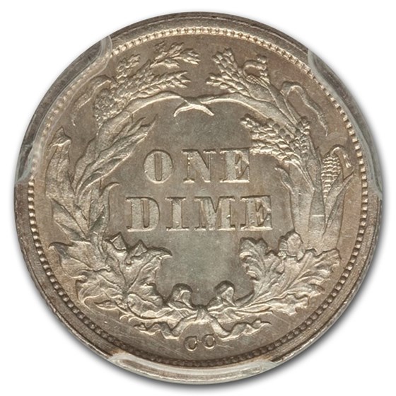Buy 1876-CC Liberty Seated Dime MS-64 PCGS | APMEX