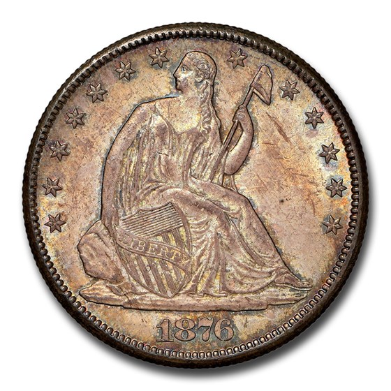 Buy 1876-CC Liberty Seated Half Dollar MS-65 NGC (Large CC) | APMEX