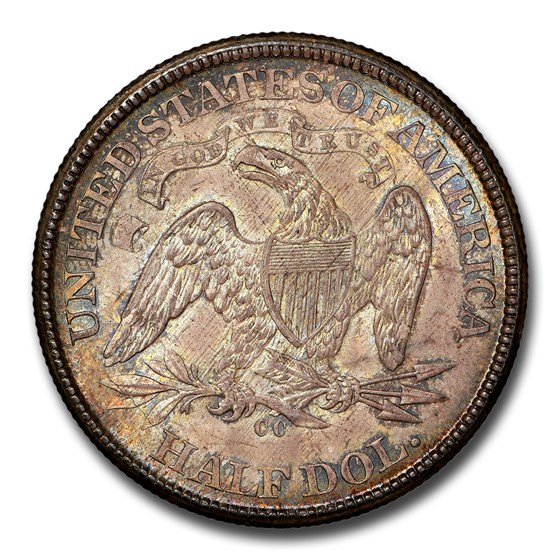 Buy 1876-CC Liberty Seated Half Dollar MS-65 NGC (Large CC) | APMEX