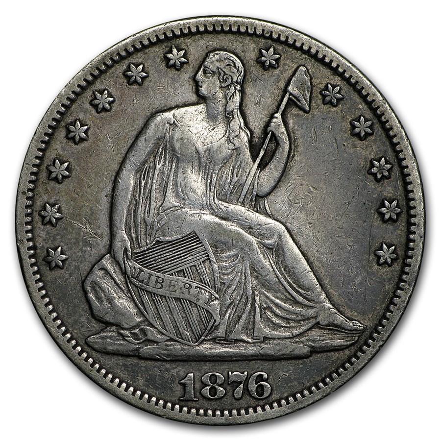 Buy 1876-CC Liberty Seated Half Dollar XF | APMEX