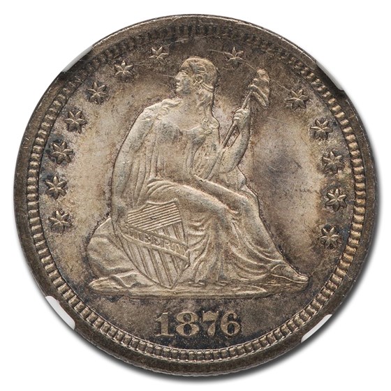 Buy 1876-CC Liberty Seated Quarter MS-65 NGC | APMEX