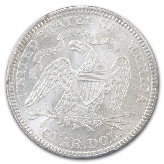 Buy 1876 Liberty Seated Quarter MS-66 PCGS | APMEX