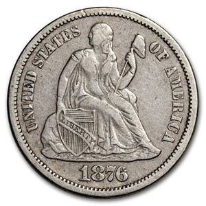 Buy 1876-S Liberty Seated Dime VG | APMEX