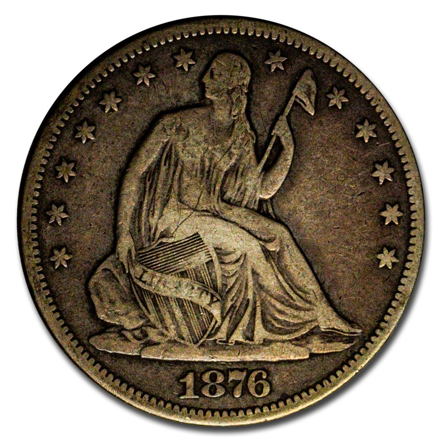 Buy 1876-S Liberty Seated Half Dollar VF | APMEX