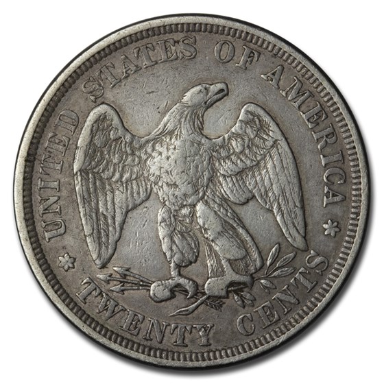 Buy 1876 Twenty Cent Piece VF Details | APMEX