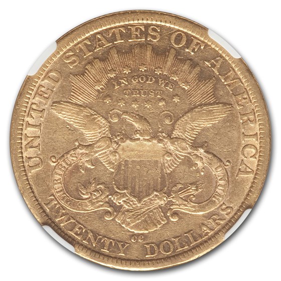 Buy 1877-CC $20 Liberty Gold Double Eagle XF-45 NGC | APMEX