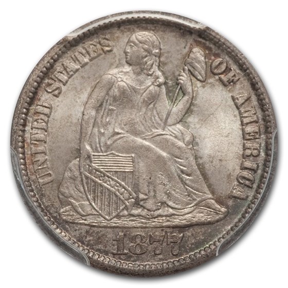 Buy 1877-CC Liberty Seated Dime MS-67 PCGS | APMEX