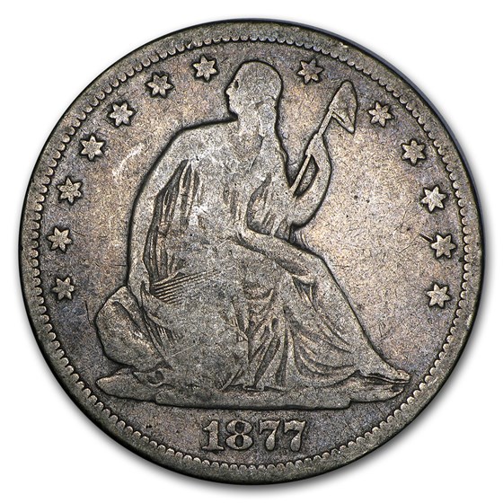 Buy 1877-CC Liberty Seated Half Dollar VG | APMEX
