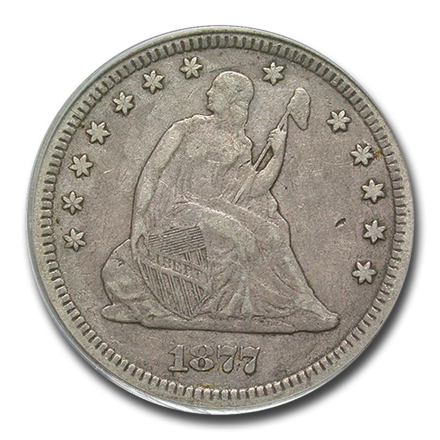 Buy 1877-CC Liberty Seated Quarter VF-30 PCGS | APMEX