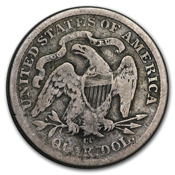 Buy 1877-CC Liberty Seated Quarter VF | APMEX