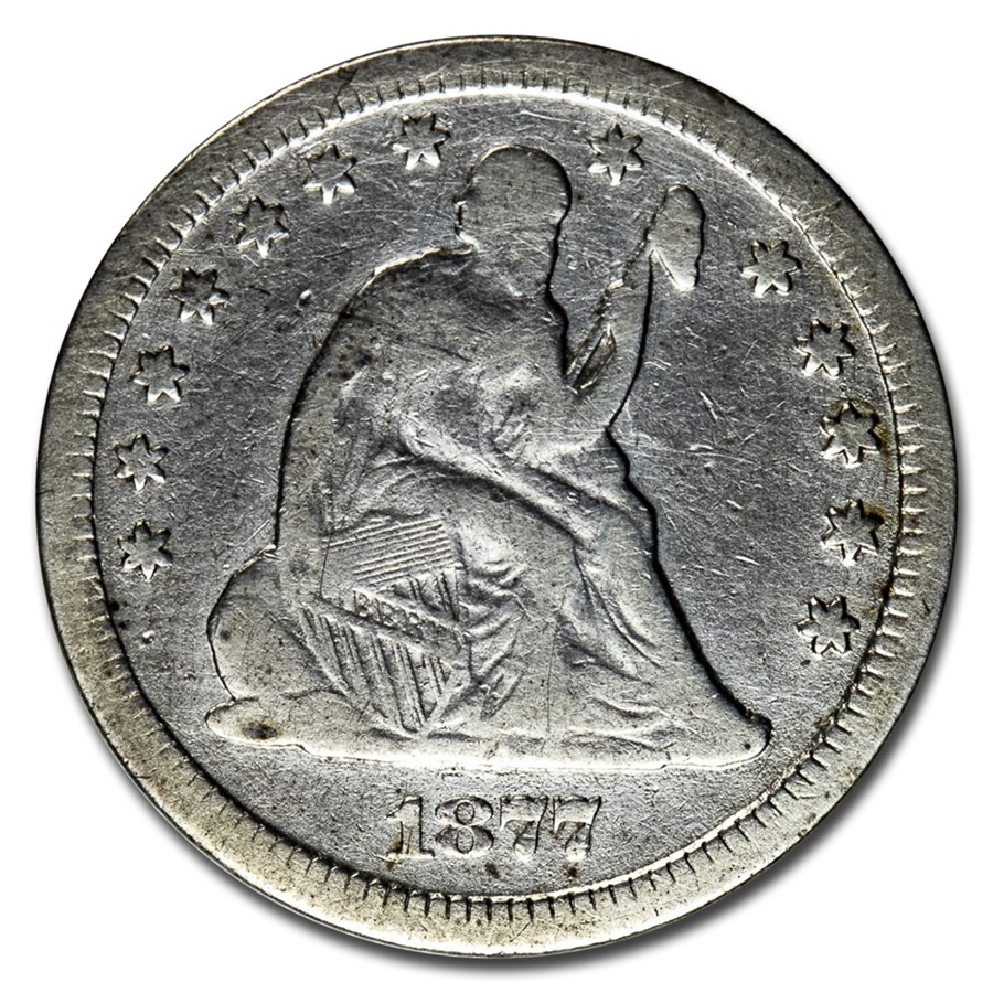 Buy 1877-CC Liberty Seated Quarter VG (Details) | APMEX