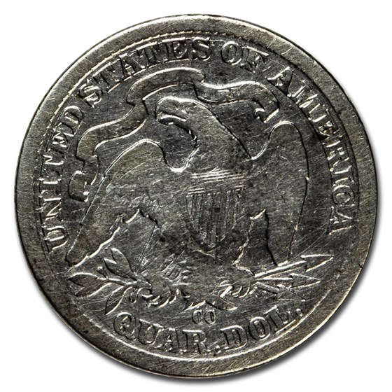 Buy 1877-CC Liberty Seated Quarter VG (Details) | APMEX