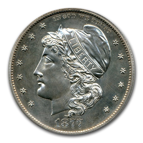 Buy 1877 Half Dollar Pattern PR-62 PCGS (J-1539a) | APMEX