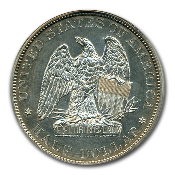 Buy 1877 Half Dollar Pattern PR-62 PCGS (J-1539a) | APMEX