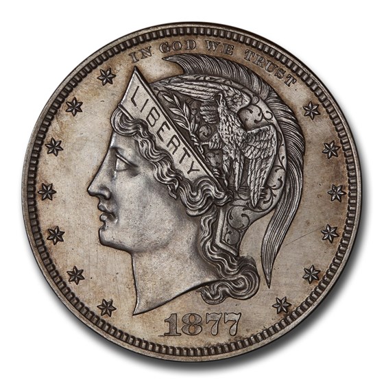 Buy 1877 Half Dollar Pattern PR-65 PCGS (Brown, J-1529) | APMEX