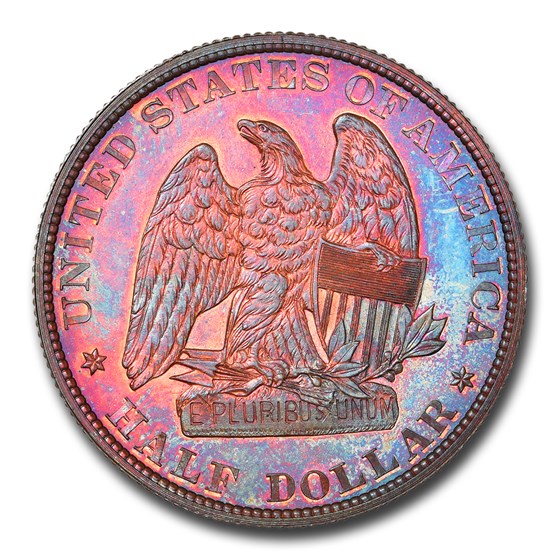 Buy 1877 Half Dollar Pattern PR-65+ PCGS (Red/Brown, J-1539) | APMEX