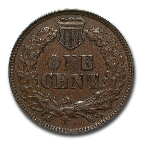 Buy 1877 Indian Head Cent AU-53 PCGS | APMEX