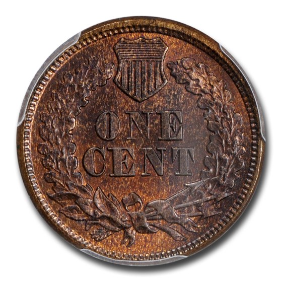 Buy 1877 Indian Head Cent MS-65 PCGS (Red/Brown) | APMEX
