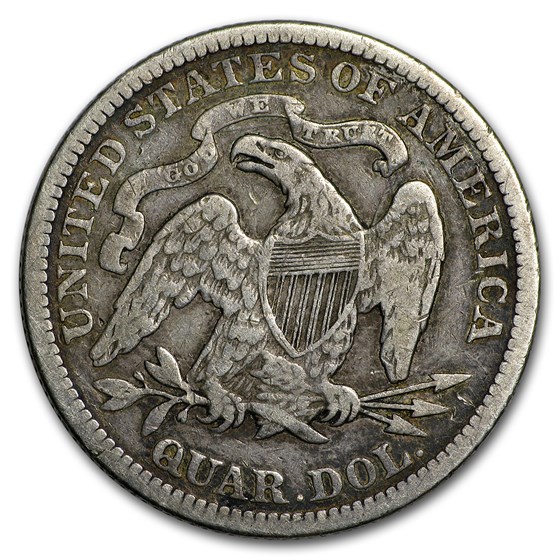 Buy 1877 Liberty Seated Quarter VF | APMEX