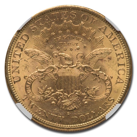 Buy 1877-S $20 Liberty Gold Double Eagle MS-60 NGC | APMEX